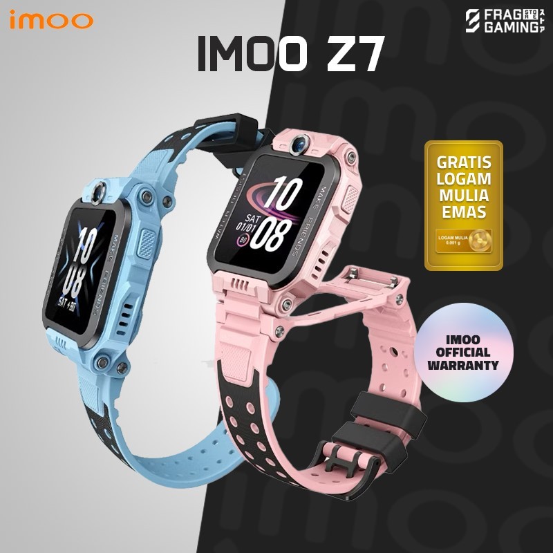 Jual IMOO Watch Phone Z7 Front & Rear Dual Camera With Flip-Structure ...