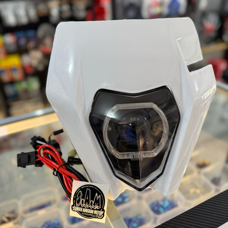 Jual LAMPU BILED KTM TINGGAL PASANG SET KABEL RELAY Biled AES Turbo se ...