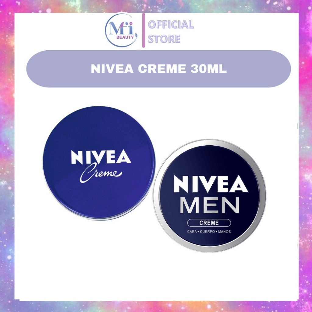 Jual MFI - NIVEA Body Care Creme Tin & Creme Men l Netto 75mL, 60 mL ...