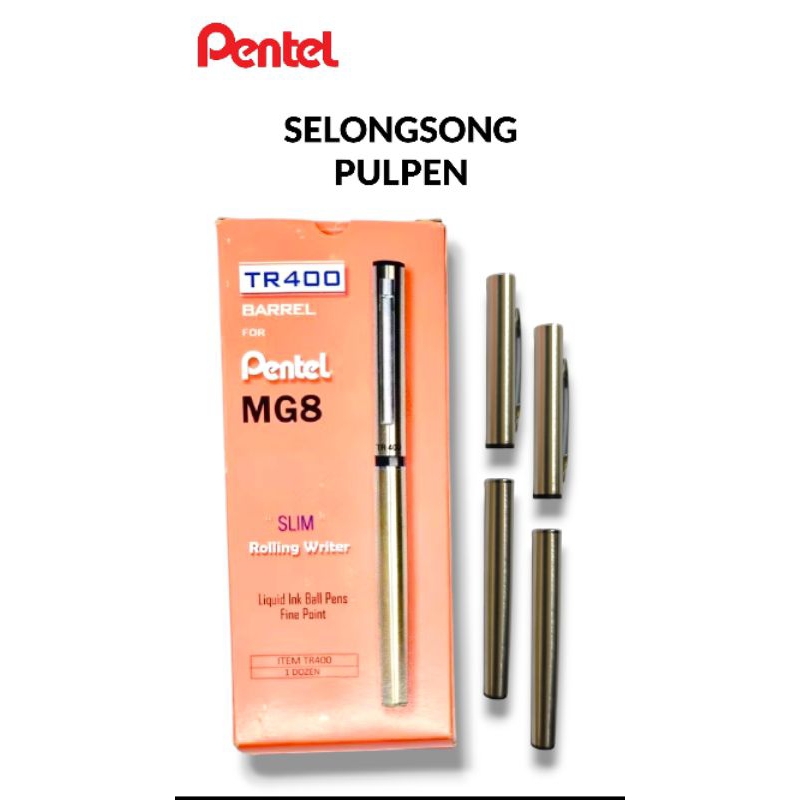 Jual SELONGSONG PULPEN PENTEL TR 400 ROLLING WRITER (PCS) | Shopee ...