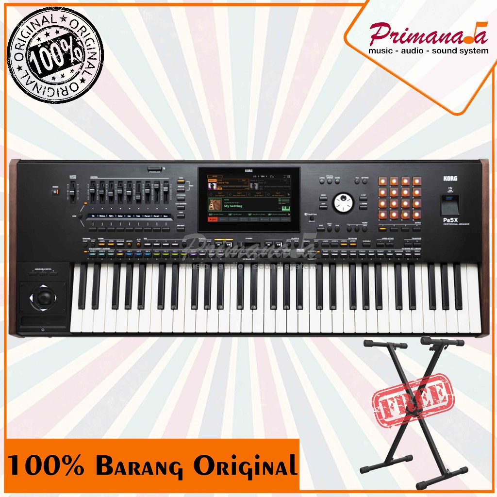 Jual Korg PA5X Workstation Arranger Keyboard PA 5X 61 Key Original Bergaransi | Shopee Indonesia