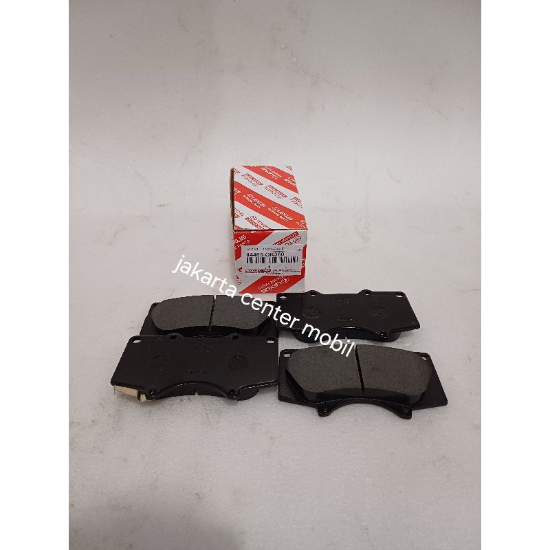 Jual BRAKE PAD KAMPAS REM DEPAN HILUX REVO 04465-OK360 | Shopee Indonesia