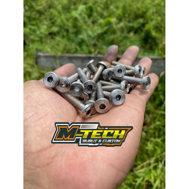 Jual BAUT L SLIM STAINLEES KALTER BAK KANAN KIRI MP MEGAPRO TIGER ANTI KARAT | Shopee Indonesia