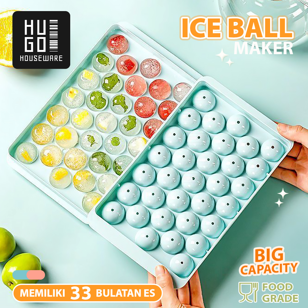 Jual HUGO Cetakan Es Batu 33 Lubang Cetakan Jelly Puding Jumbo Cetakan ...