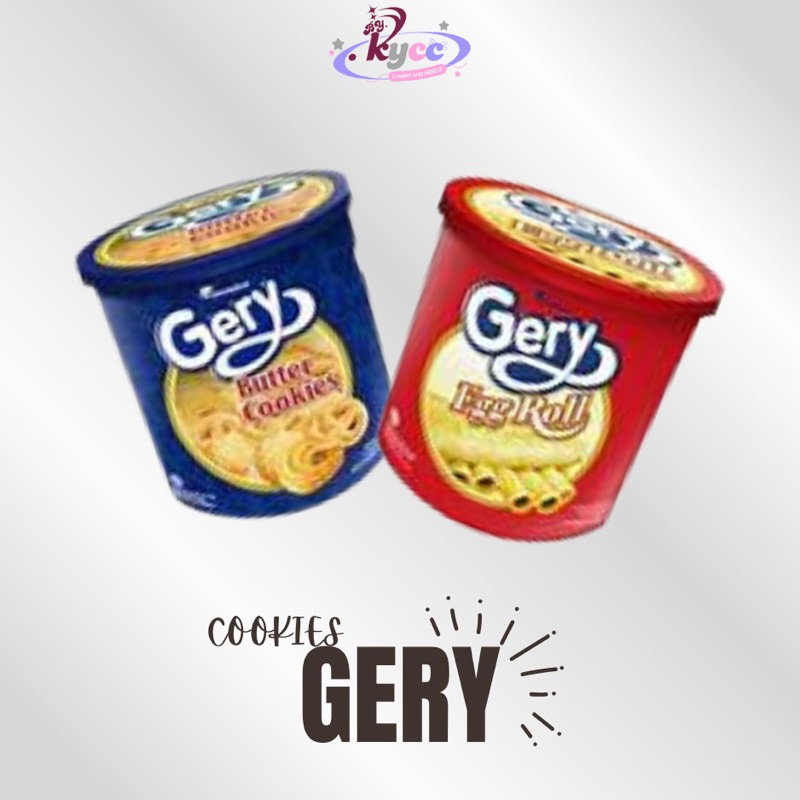 Jual GERY Butter 300 gr dan Egg Roll 210 gr Cookies | 1 Dus Kaleng Kue ...
