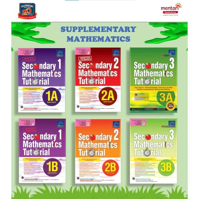 Jual SAP - Secondary Mathematics Tutorial | Buku Latihan Matematika SMP ...