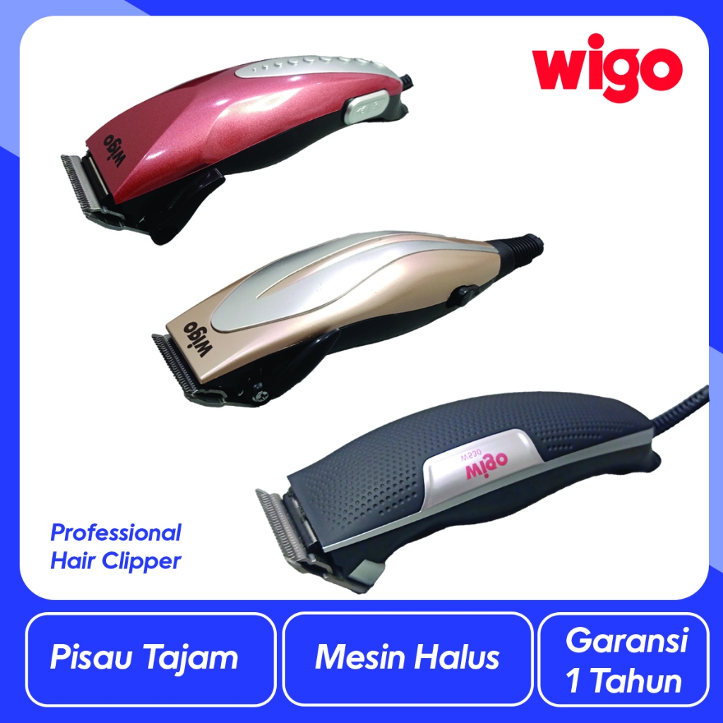 Jual Alat Cukur Wigo Rambut Elektrik Hair Clipper Barbershop Starter Kit Komplit | Shopee Indonesia