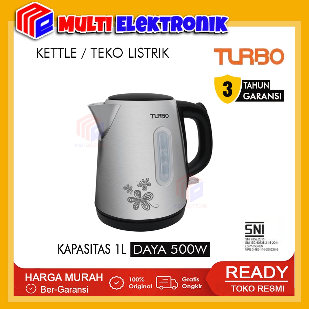 Jual Turbo Electric Kettle EHL1058 - Teko Listrik Turbo Kapasitas 1Liter | Shopee Indonesia