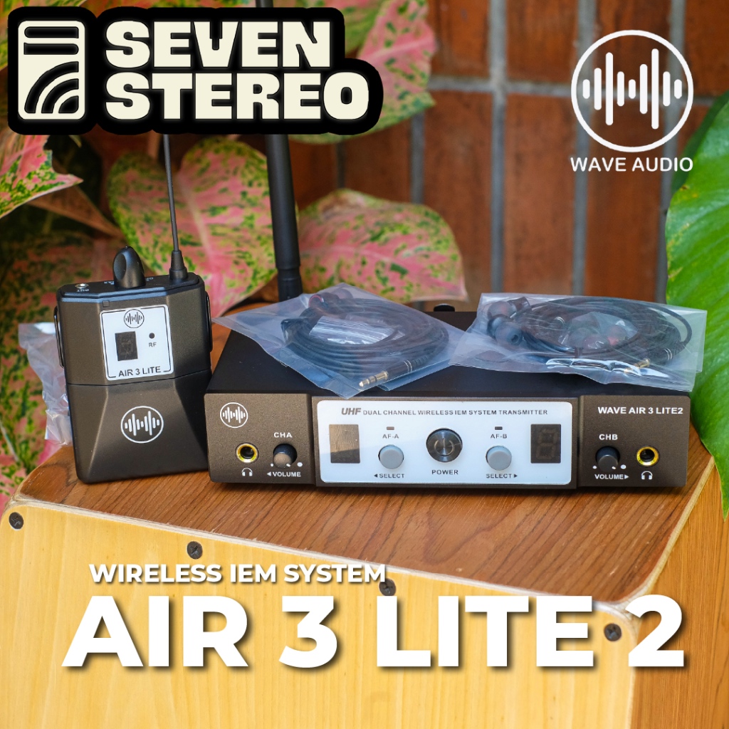 Jual Wave Air 3 Lite2 Lite 2 Wireless IEM System Stage Panggung Wave ...