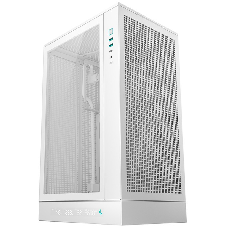 Jual DEEPCOOL CH270 DIGITAL WHITE MICRO ATX MINI TOWER PC CASE CASING ...