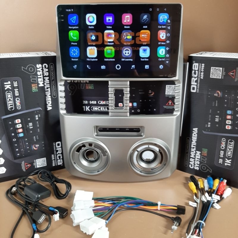 Jual HEAD UNIT ANDROID RUSH / TERIOS 2012 - 2017 ANDROID 9 INCH ORCA ...