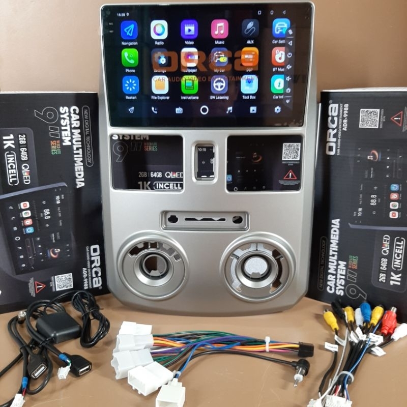 Jual HEAD UNIT ANDROID RUSH / TERIOS 2006 - 2011 ANDROID 9 INCH ORCA ...