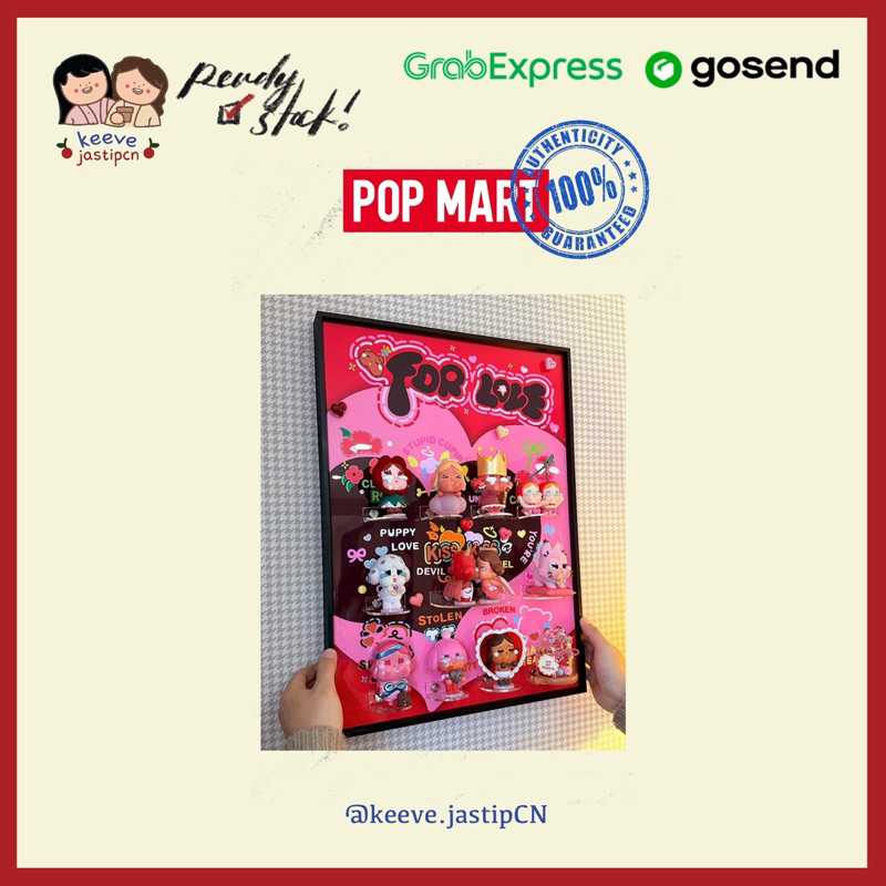 Jual POPMART FIGURINE DISPLAY FRAME BOX | ACRYLIC CASE PAJANGAN ...