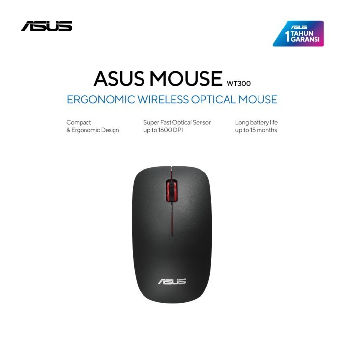 Jual ASUS Mouse WT300 Ergonomic Wireless | Shopee Indonesia