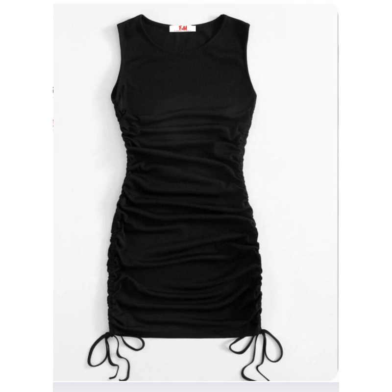Jual DRESS MINI SERUT (KTW.241) BAHAN KNITT SPANDEK KOREA WANITA ...