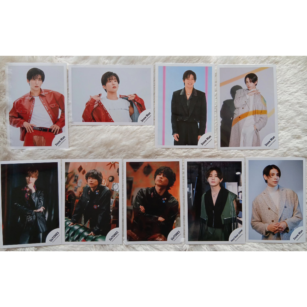 Jual [READY] SHOPPIC SNOWMAN SIXTONES HEY SAY JUMP MEME / MEGURO REN ...
