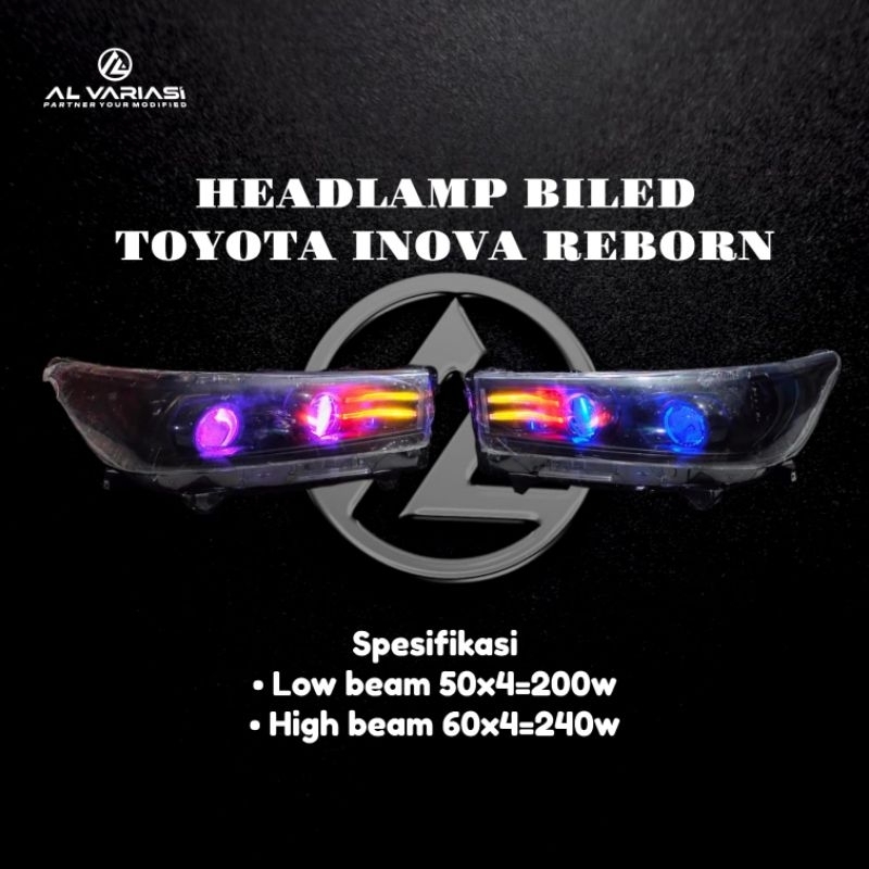 Jual Headlamp Billed Inova Reborn Full RGB | Shopee Indonesia