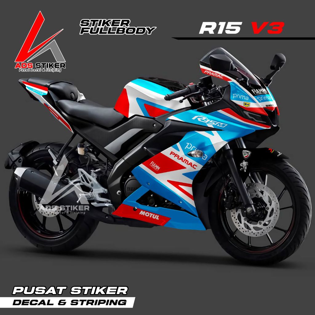Jual (COD) Decal R15 V3 Full Body - Stiker R15 V3 Full Body - Striping ...