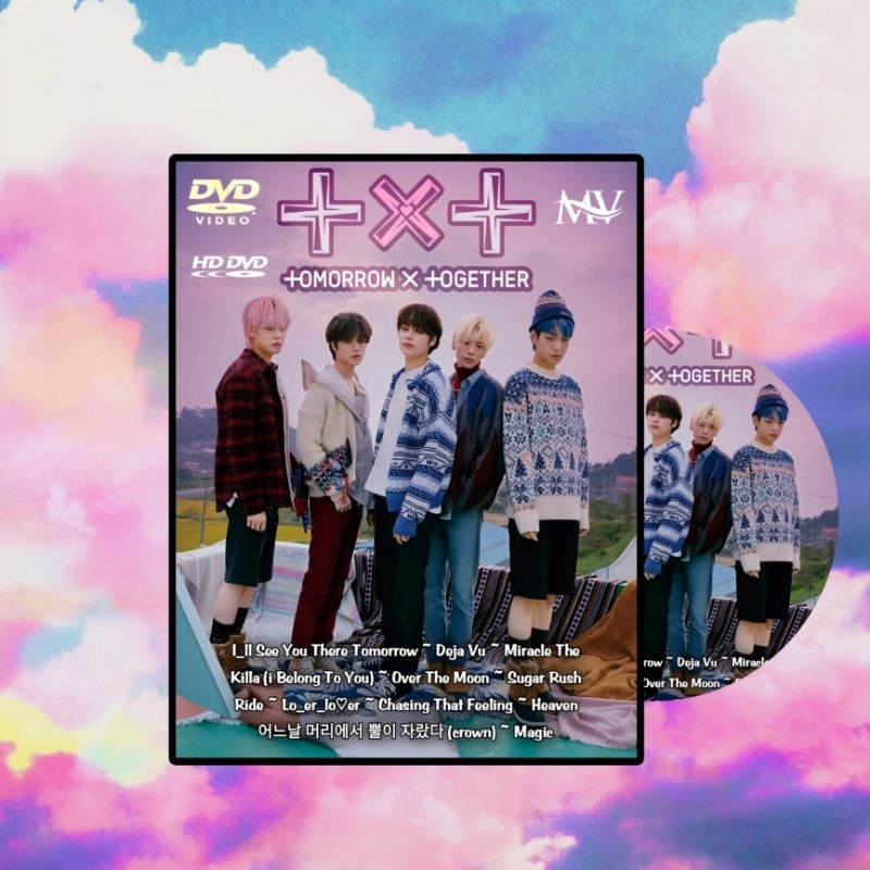 Jual Kaset DVD Mobil Vidio Lagu K-Pop Band Tomorrow X Together Full Album Terbaik Terpopuler ...