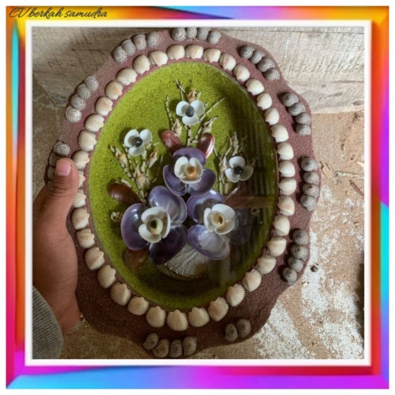 Jual HIASAN DINDING DARI VARIASI CANGKANG KERANG LAUT | Shopee Indonesia