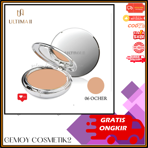 Jual Ultima II Delicate Creme powder Make up/ Bedak basah Ultima,refil ...
