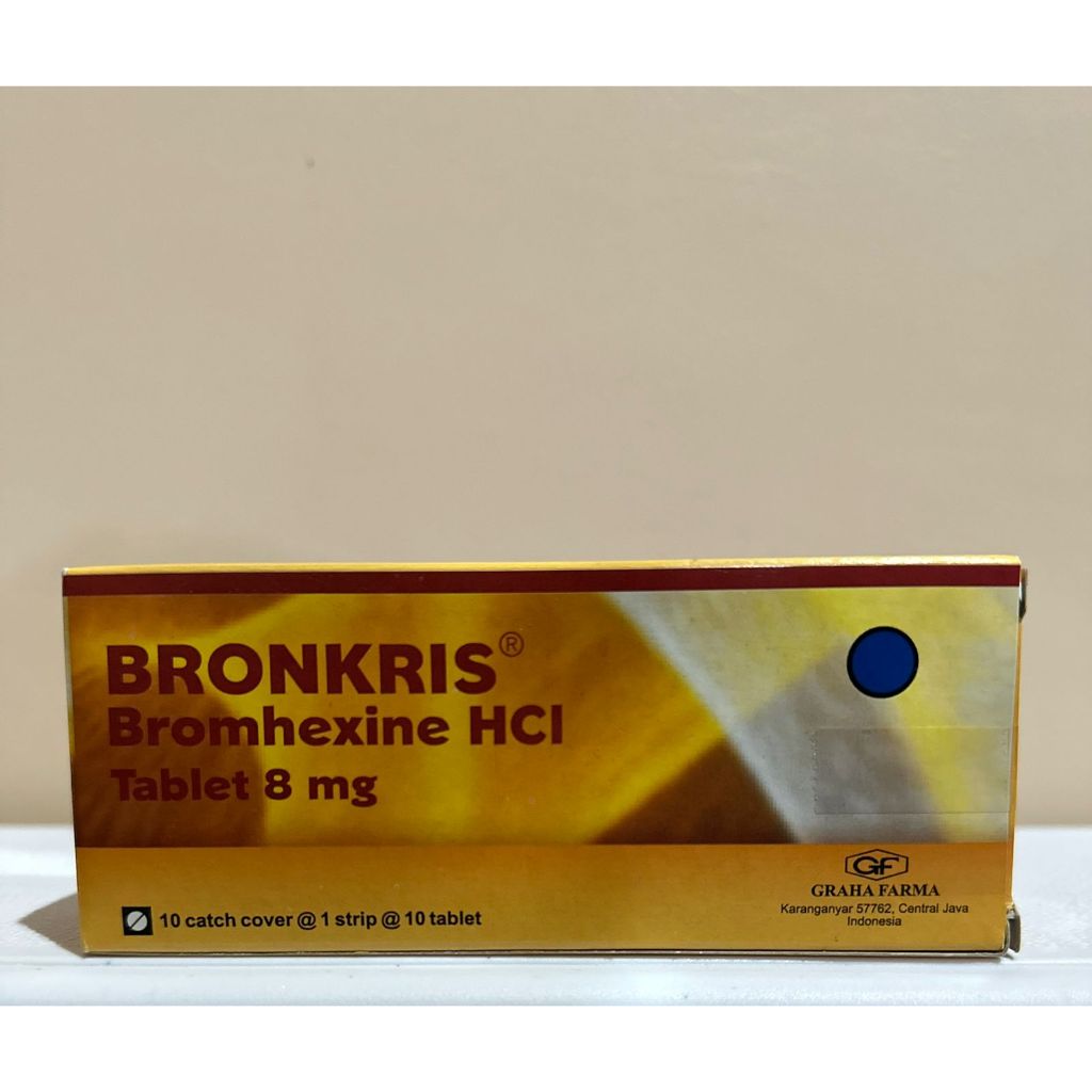 Jual BRONKRIS 8MG TABLET BOX ISI 100TAB | Shopee Indonesia