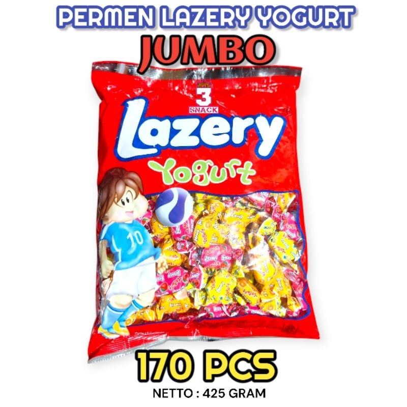Jual PERMEN LAZERY YOGURT JUMBO 425 GRAM | Shopee Indonesia