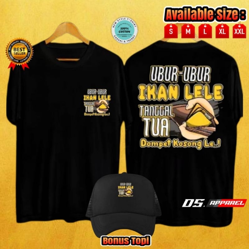 Jual KAOS DISTRO UBUR - UBUR IKAN LELE TANGGAL TUA DOMPET KOSONG LEE ...