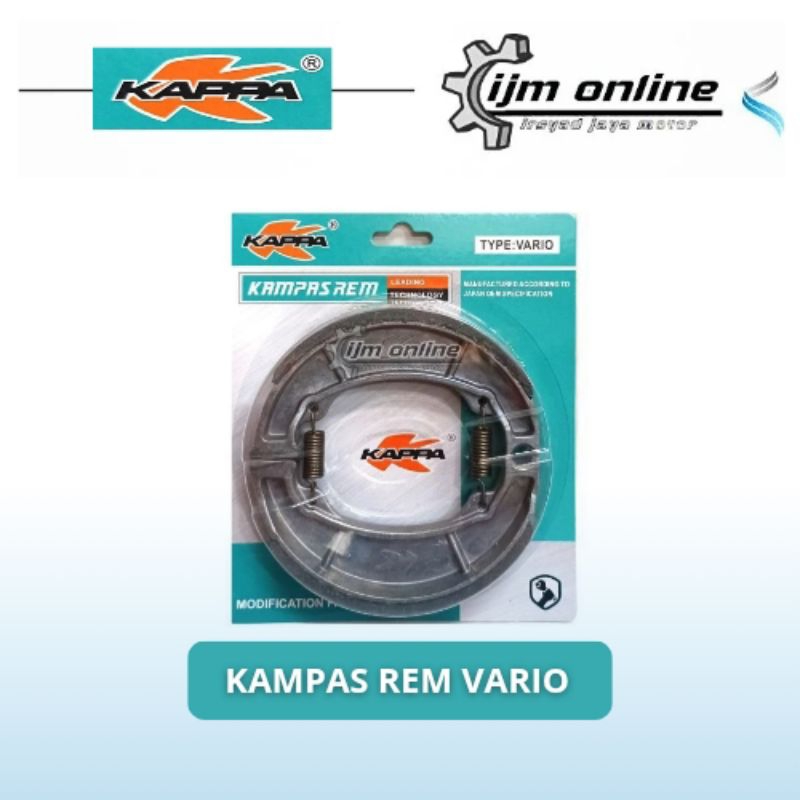 Jual kampas rem beat, scoopy, vario, spacy, megapro merk kappa produk ...