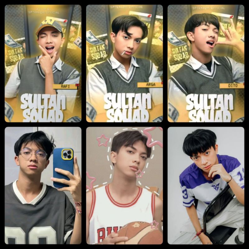 Jual photo card sultan squad sptrakori ( 50 pcs ) | Shopee Indonesia