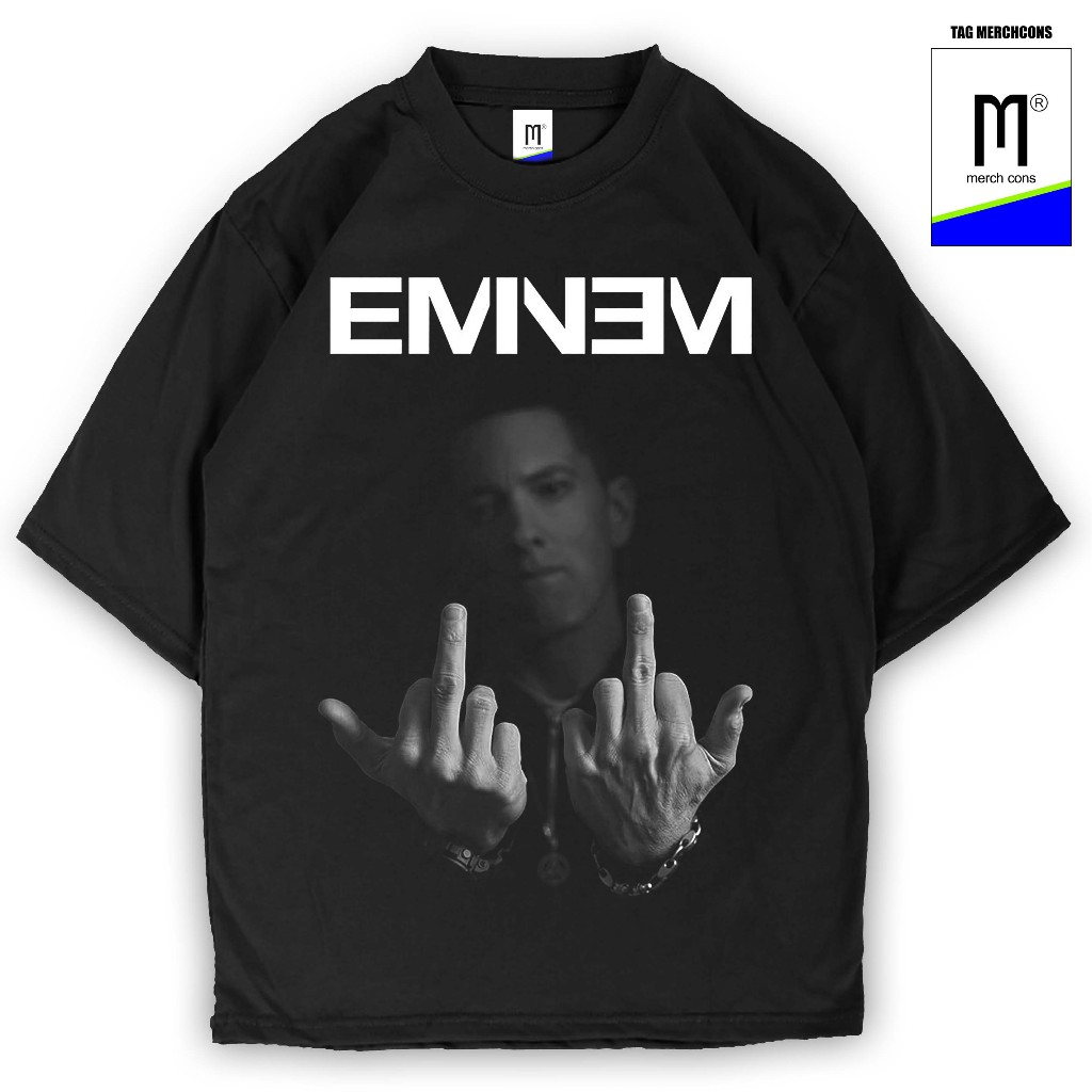Jual KAOS HIPHOP EMINEM - TAG MERCHCONS COTTON COMBED 24 S PREMIUM ...