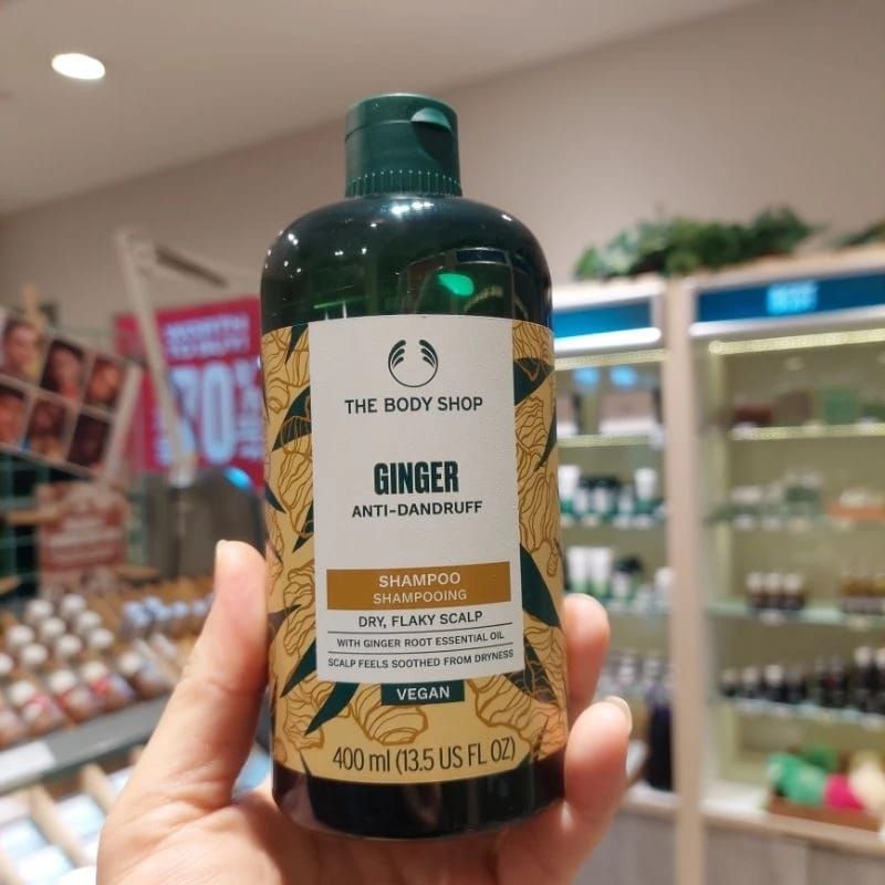 Jual The Body Shop Ginger Anti-Dandruff Shampoo Vegan 400ml | Shopee Indonesia