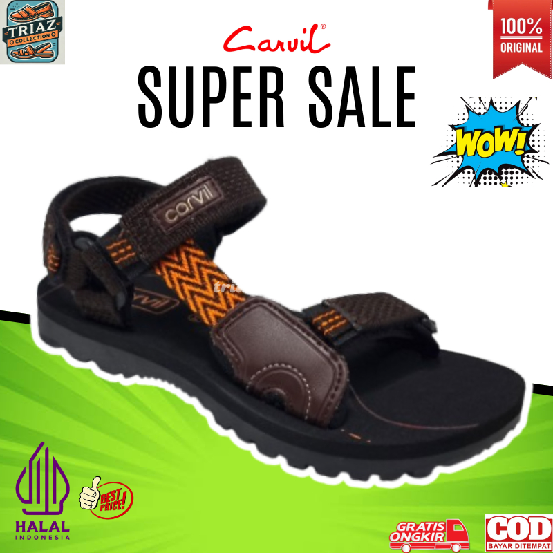 Jual Carvil Sandal Gunung Anak Laki-Laki BELERIC-GT Sendal Outdoor ...
