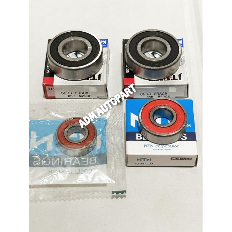 Jual Bearing Laher rasio mesin set 4PCH KOYO NTN JAPAN ORIGINAL, Revo fit injeksi Revo x injeksi ...