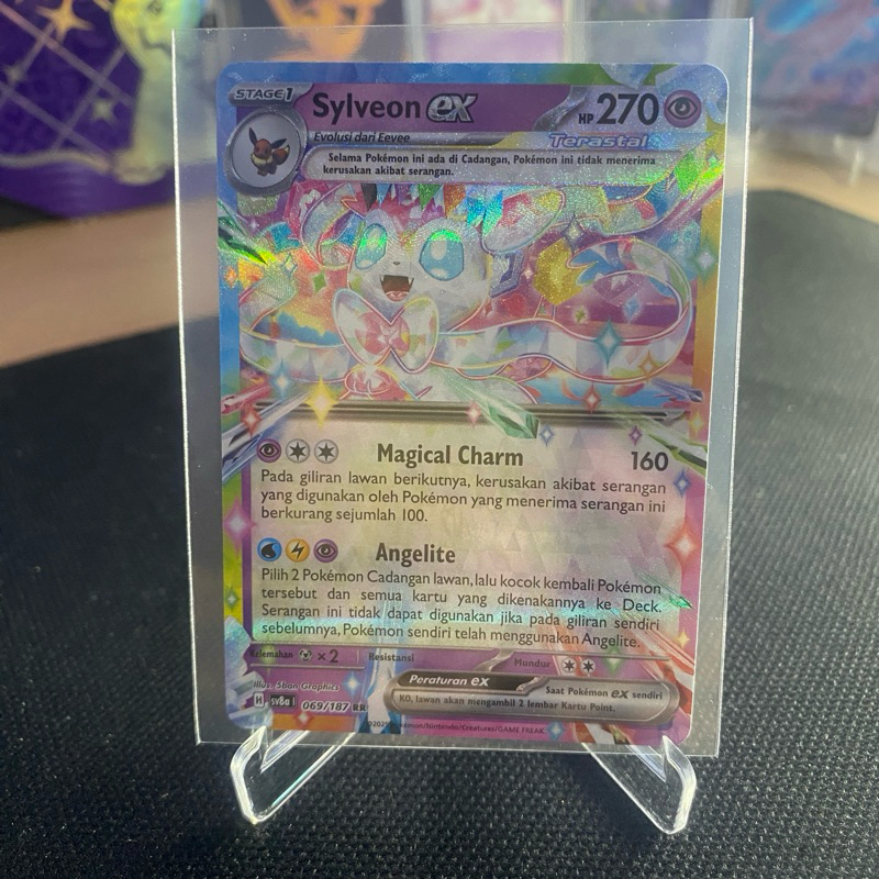 Jual Sylveon EX RR 069/187 TCG Pokemon Terastal Festival Indonesia | Shopee Indonesia