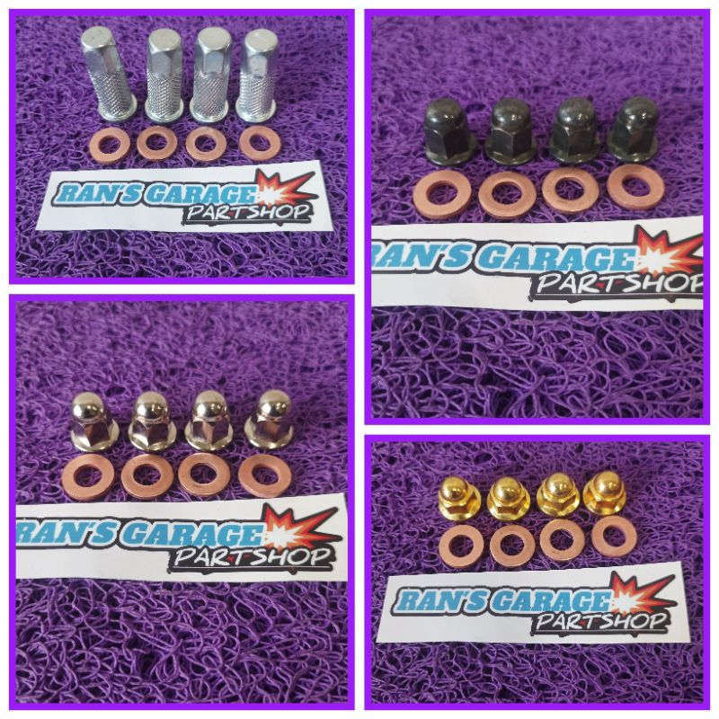Jual CUSTOM MUR / BAUD PLUS RING KUNINGAN BLOK HEAD MIO SPORTY SMILE ...