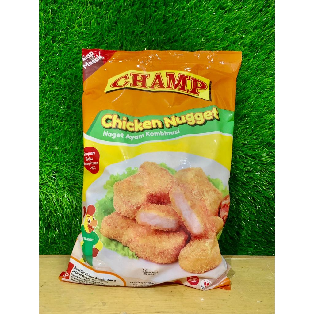 Jual Champ Chicken Nugget Ayam Kombinasi 900gr | Shopee Indonesia