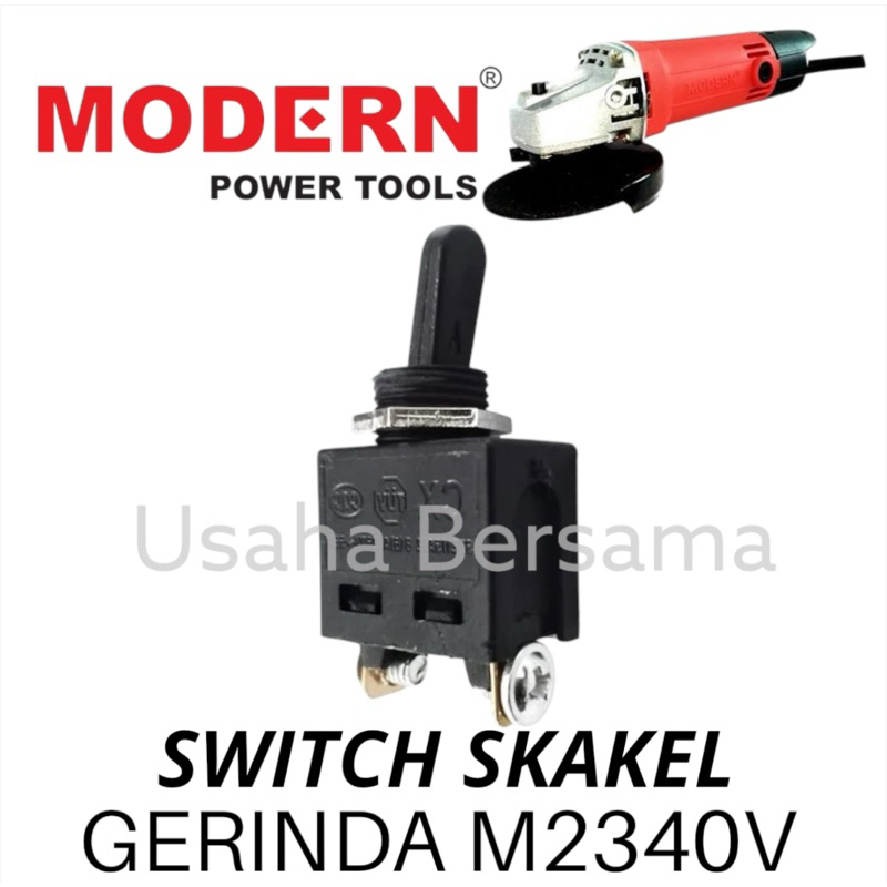Jual MODERN M2340V SWITCH SKAKEL SAKLAR GERINDA MODERN M2340V | Shopee ...