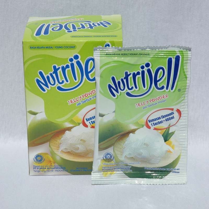 Jual Nutrijel Rasa Kelapa Muda, 1 Box Isi 12 Sachet | Shopee Indonesia