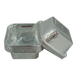 Jual ALUMUNIUM TRAY CUP OX 100 / ALUMUNIUM FOIL TRAY / KOTAK ALUMUNIUM ISI 100 | OX 100 + LID ...