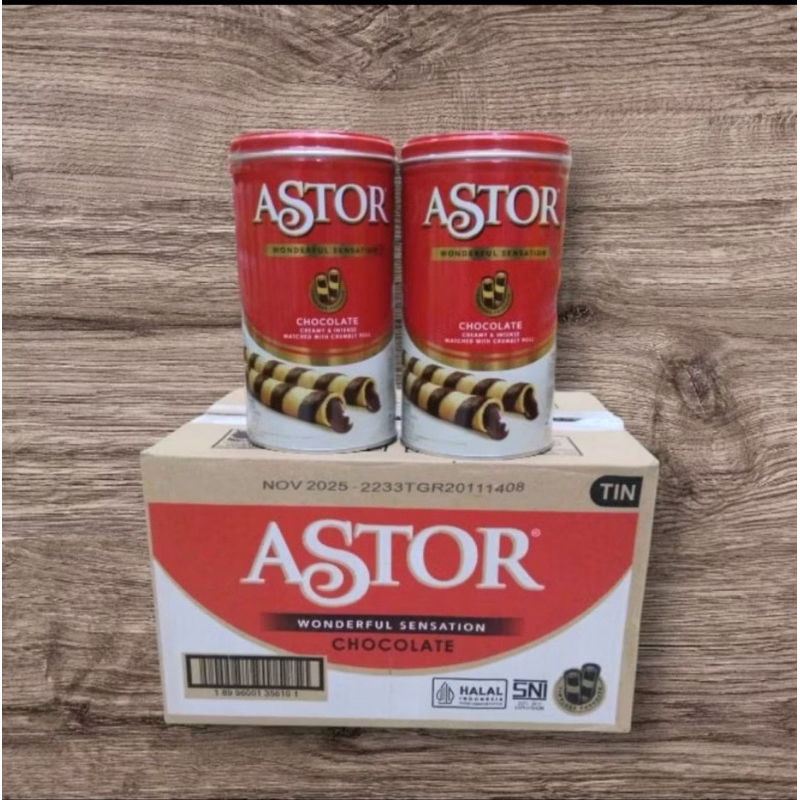 Jual BELI 1 GRATIS 1 ASTOR WAFER ROLL 330gr// STICK WAFER KEMASAN ...