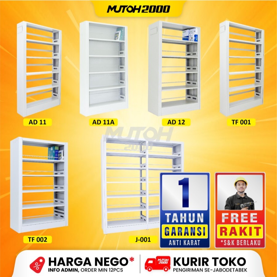 Jual Lemari besi perpustakaan rak buku perpustakaan | Shopee Indonesia