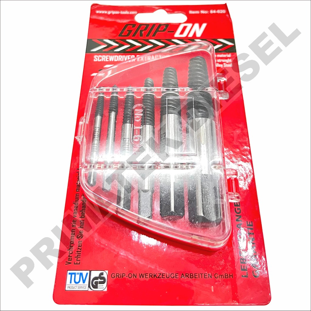 Jual Mata Tap Balik SET isi 6 Pcs 84-020 GRIP ON / Screw Extractor Hand ...