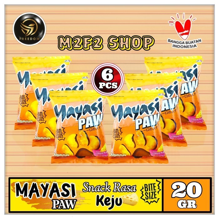 Jual Snack Mayasi PAW Bite Size Cheese Flavor | Camilan Rasa Keju ...