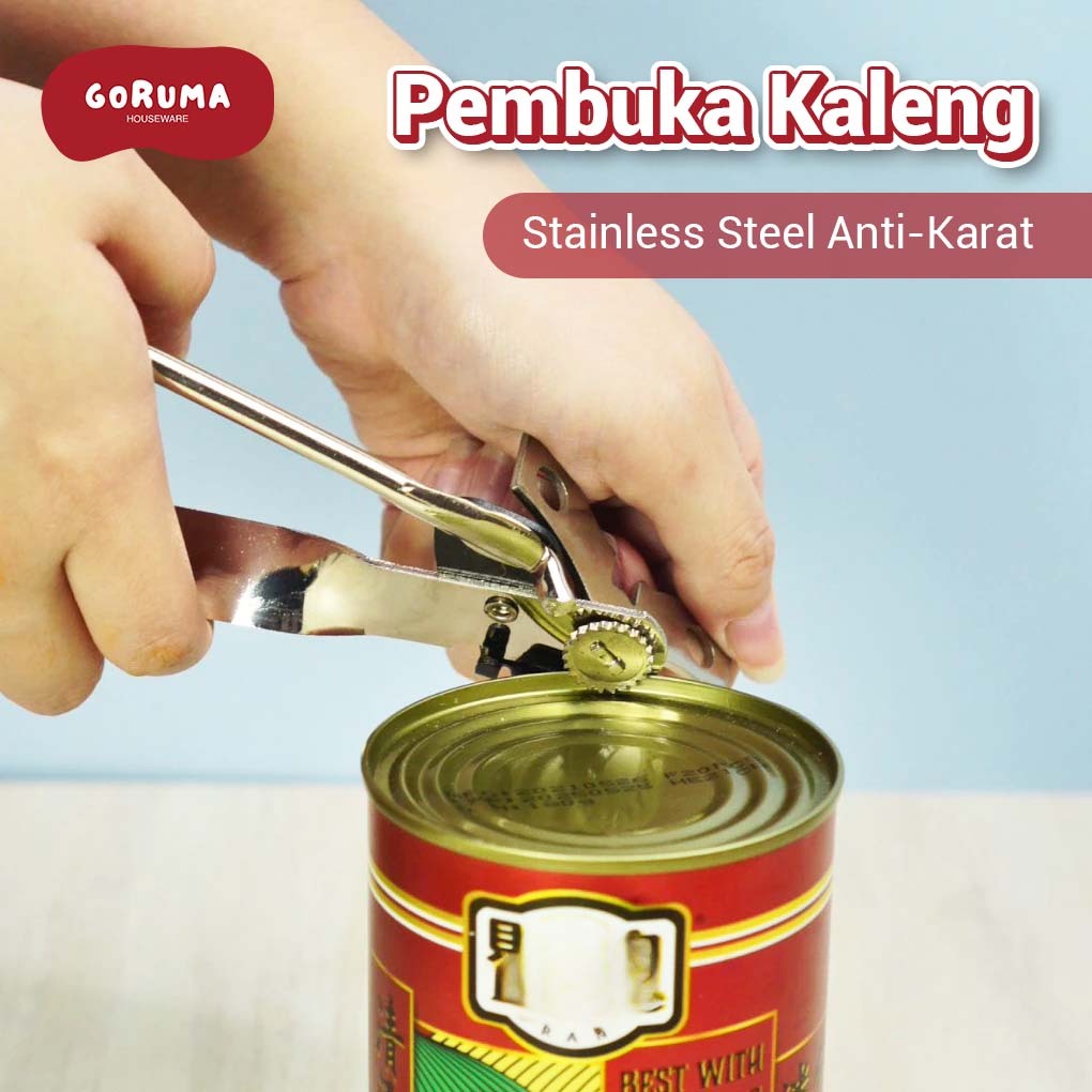 Jual GORUMA - Bukaan Kaleng Alat Pembuka Tutup Kaleng Can Opener Susu ...