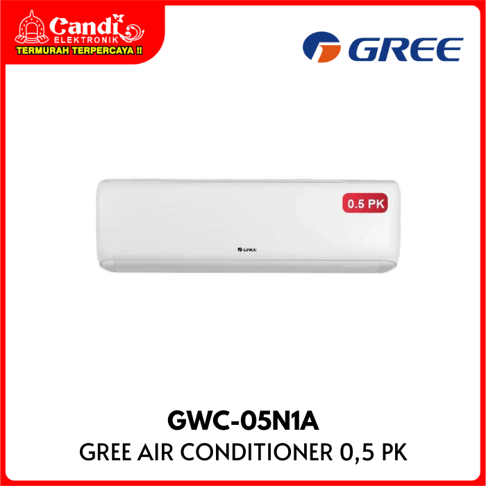 Jual GREE N1A Air Conditioner AC 0,5 PK Standard Deluxe GWC-05N1A ...