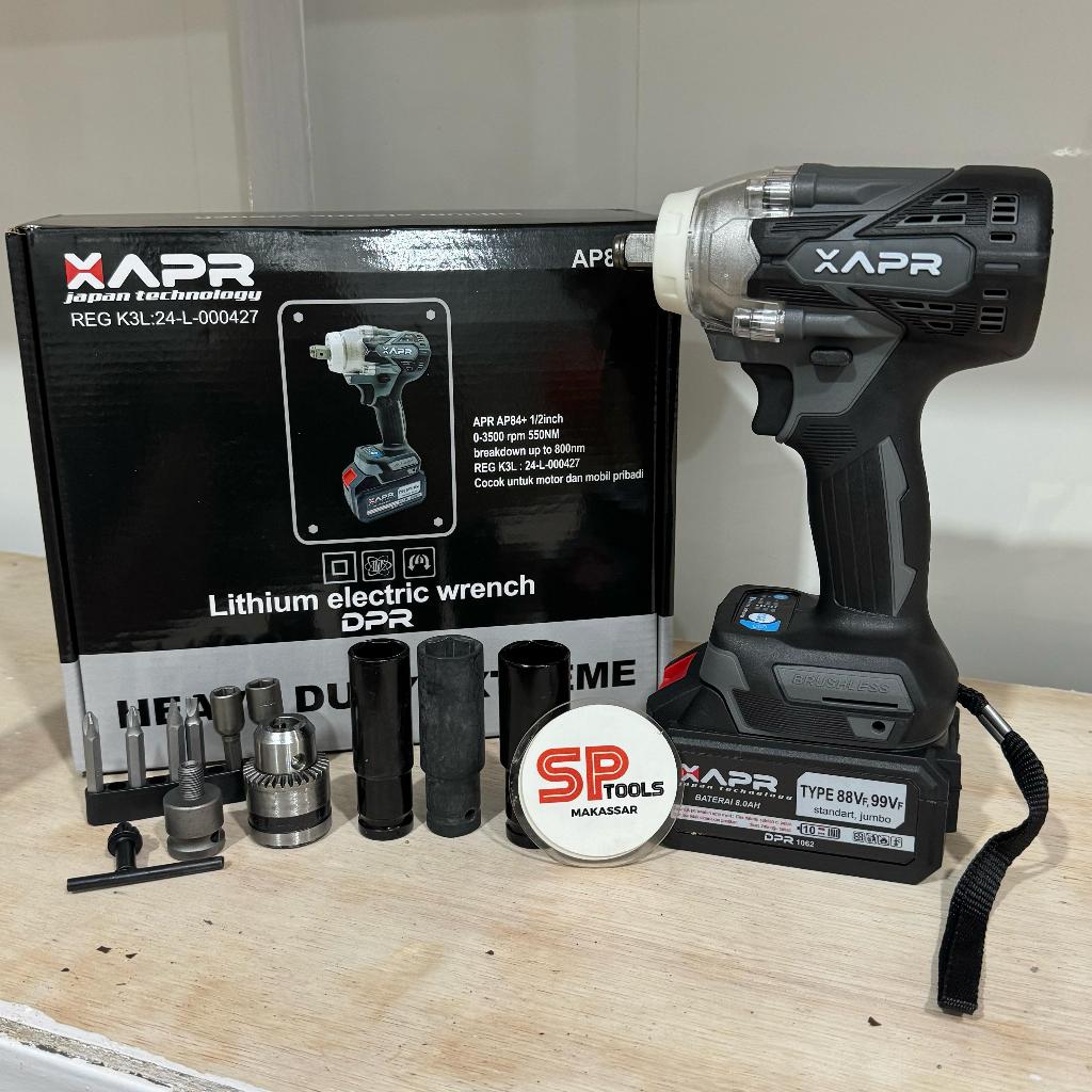 Jual MESIN IMPACT WRENCH CORDLESS CAS BATERAI / ALAT BUKA BAUT BAN ...