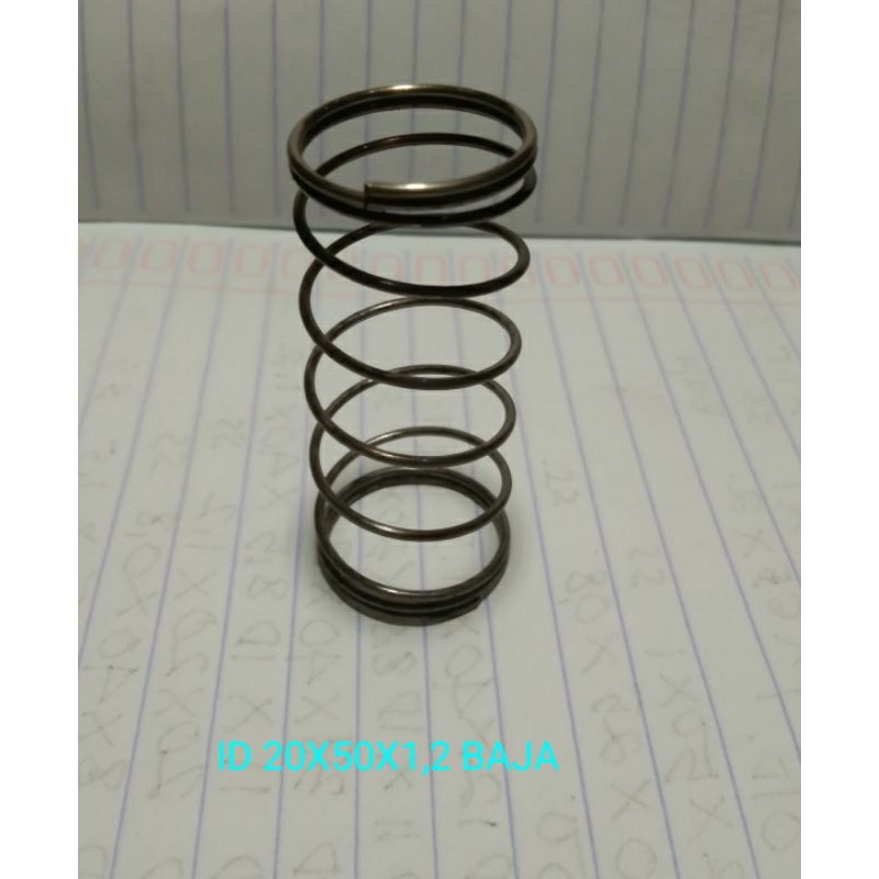 Jual PER SPRING PEGAS TEKAN ID 20 PANJANG 50 KAWAT 1,2 BAJA | Shopee ...