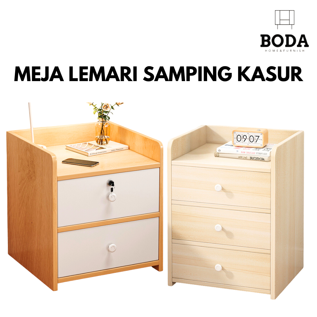 Jual BODA Meja Nakas Laci Meja Samping Tempat Tidur Bedside Table ...