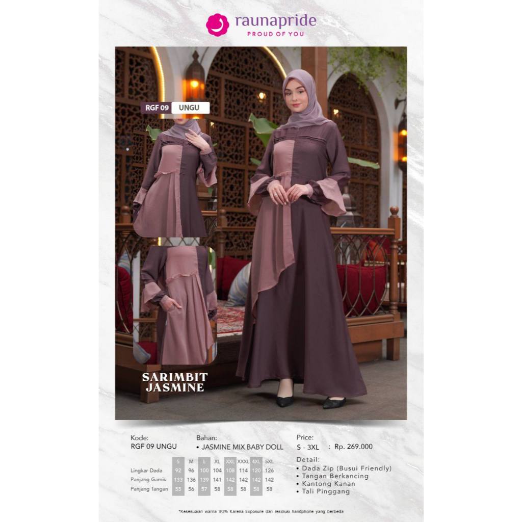 Jual RAUNA GAMIS SARIMBIT SALE 2023 | Shopee Indonesia